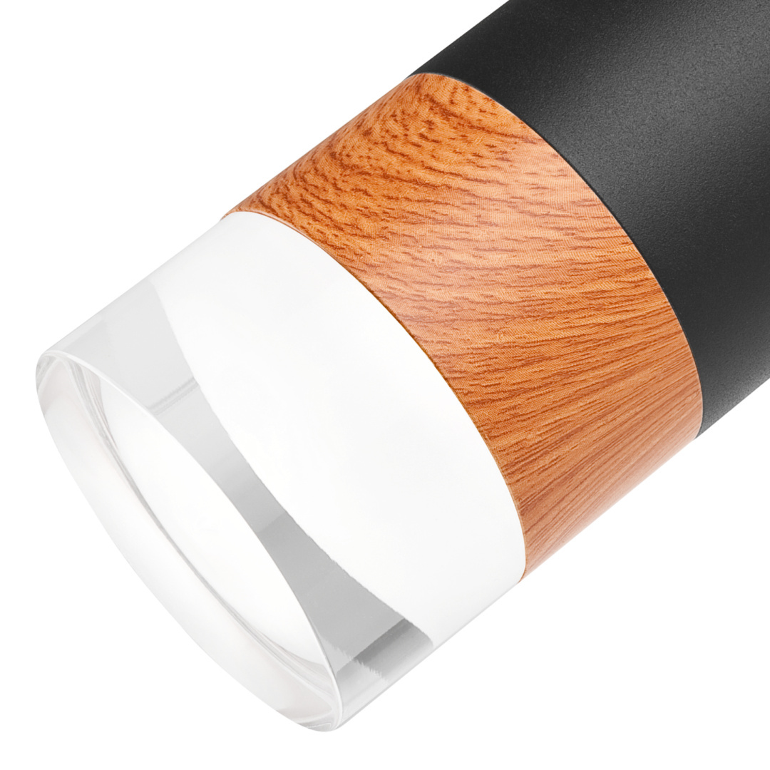 AURORA lampa sufitowa 3-punktowa - spot czarna / calvados - Najlepsze ...